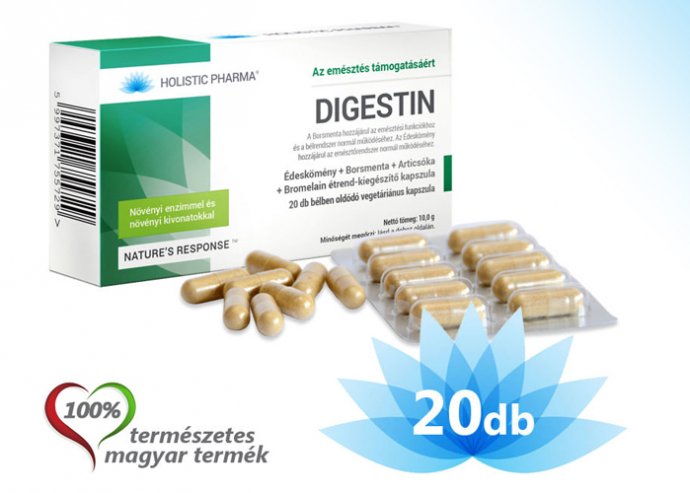 20 darab Digestin emésztést segítő kapszula | Alkupon Termék