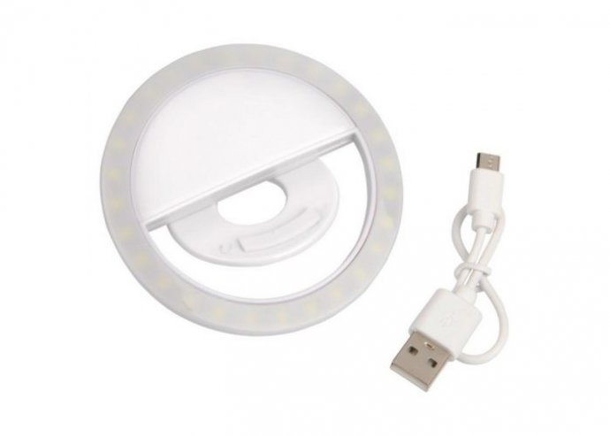 PERFECT ILLUMINATION webkamera vagy okostelefon gyűrű világítás (selfie ...